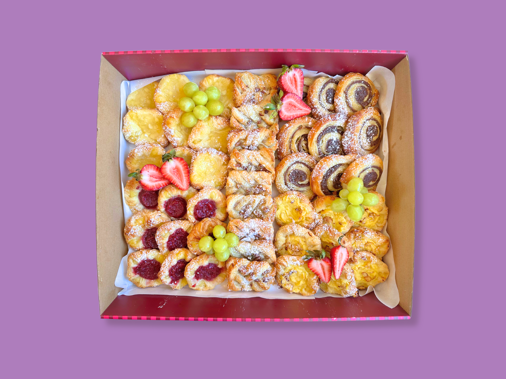 Mixed Pastry Box - X-Large - Grazing Moments
